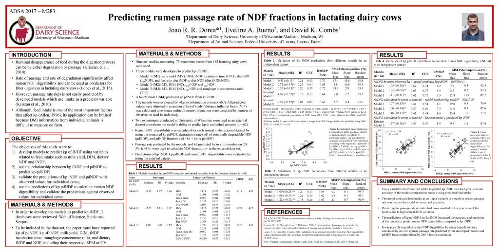 Ruminant Nutrition – Animal & Dairy Sciences