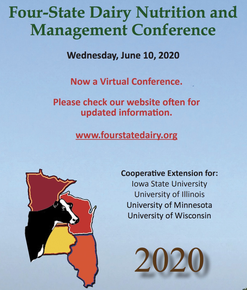 The Four-State Dairy Nutrition And Management Conference Goes On-line ...